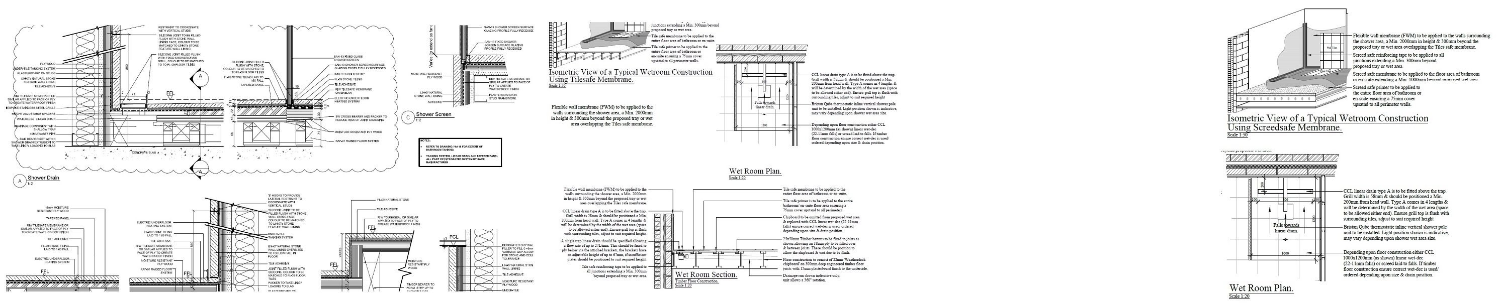 Wet Room Product & Technical Downloads | CCL Wetrooms