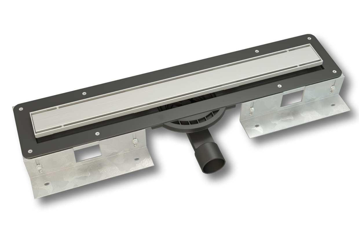 Installing a Linear Screed Drain CGI Video | CCL Wetrooms