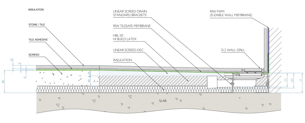 Shallow Drainage Systems for M&E Consultants | CCL Wetrooms