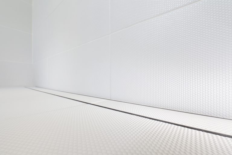 Stone-Infill Grill - White